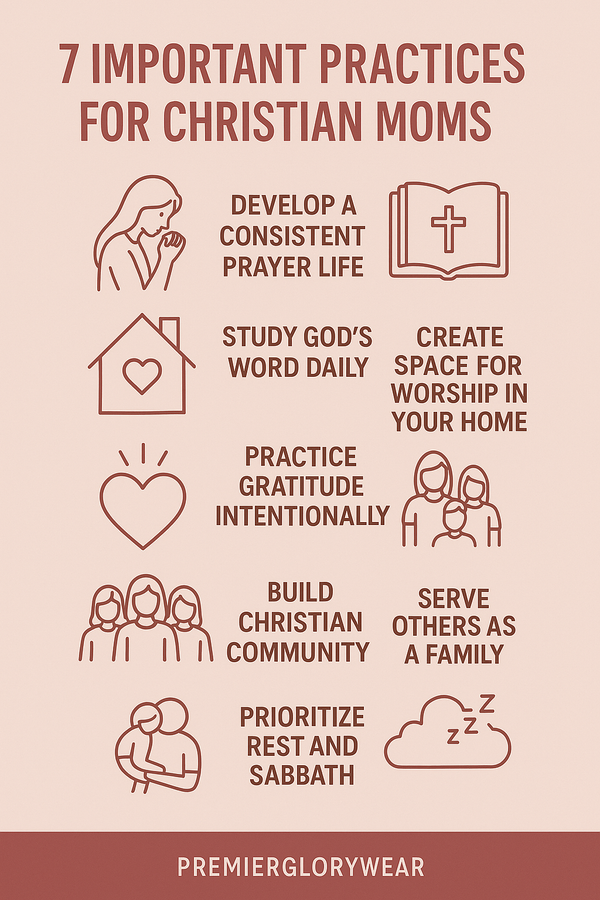 7 Important Practices For Christian Moms – Premier Glory Wear