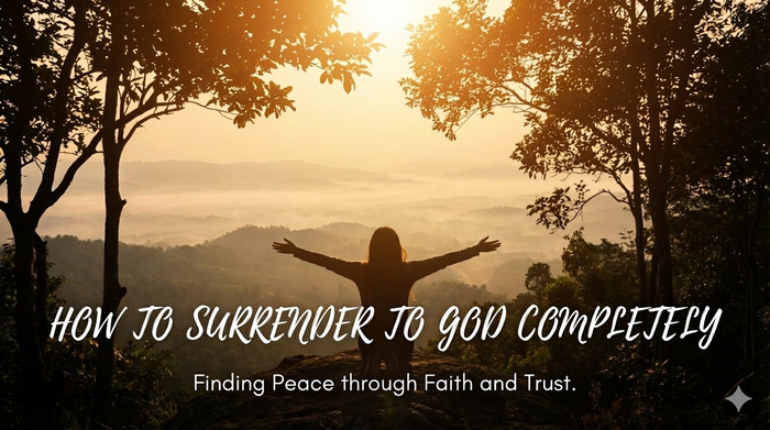 How to Surrender to God Completely – Premier Glory Wear